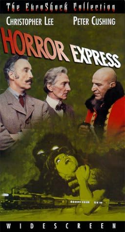 Amazon.com: Horror Express [VHS] : Christopher Lee, Peter Cushing ...