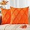 Amazon.com: decorUhome Throw Pillow Covers 26x26 Inch Set of 2, Soft ...