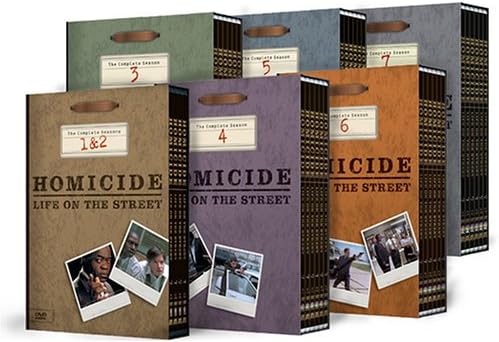 Homicide The Complete Series Seasons 1-7 DVD SET [Import] : Richard ...