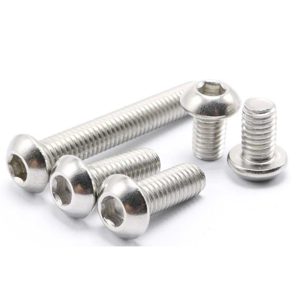 (5 pcs) 201 Stainless Steel Socket Cap pan Head Screw,for Mechanical ...