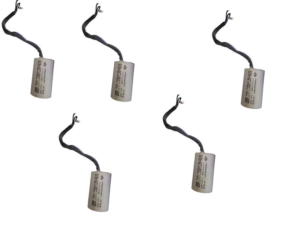 Maa Electrical Saida 20uf Capacitor for Water Pumps and Motors, 440VAC ...