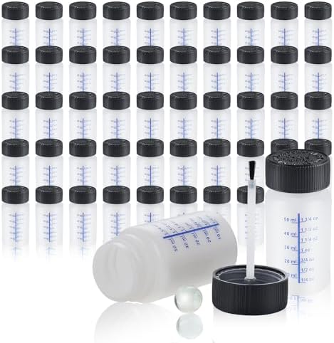 Amazon.com: Lichamp Touch Up Paint Container, 50-Piece 2 oz Paint Touch ...