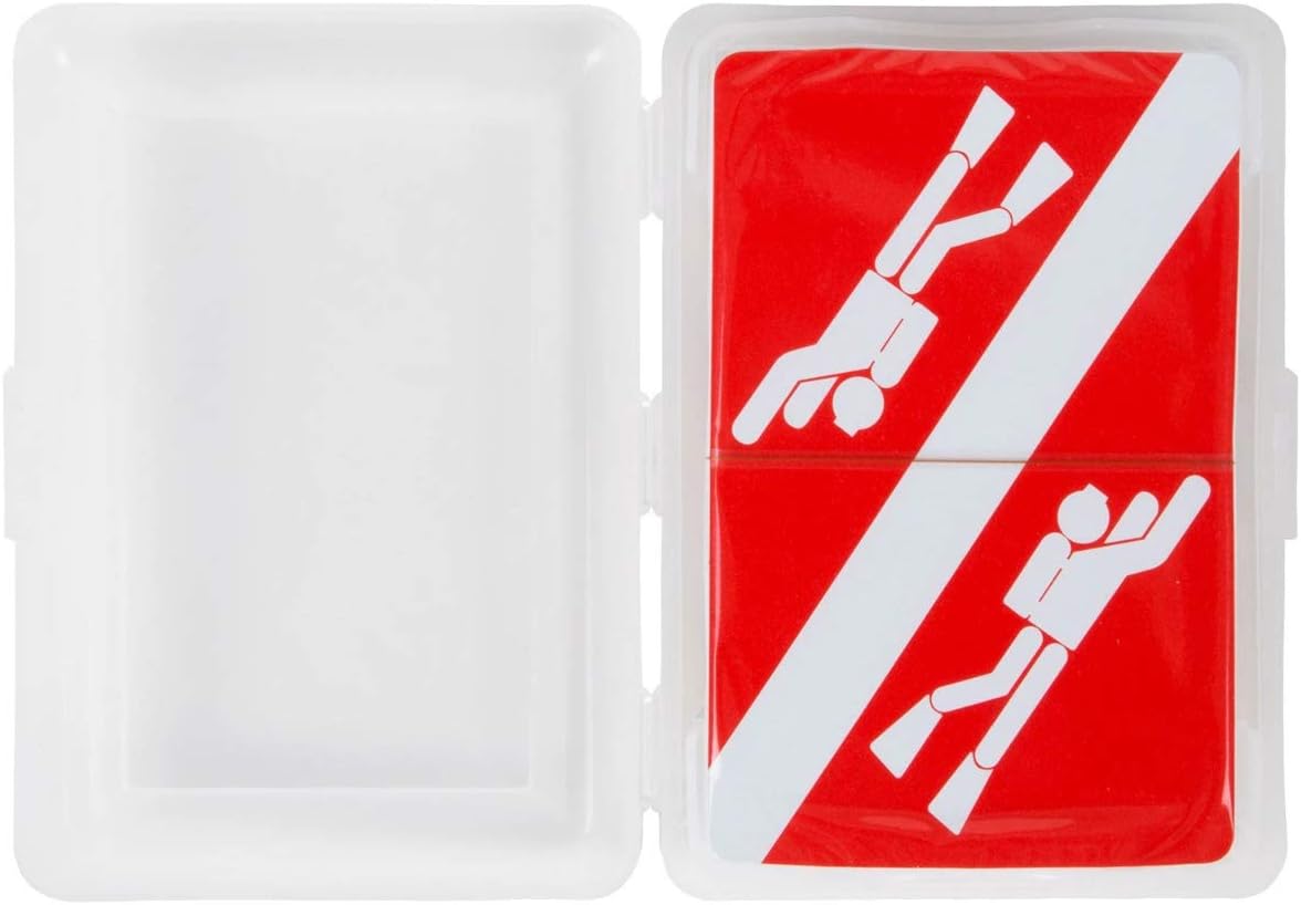 Amazon.com: Trident Plastic, Waterproof Scuba Diver Design Playing ...