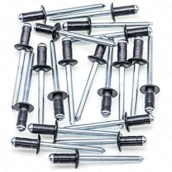 Amazon.com: Rexka 20pcs Fuel Door & General Purpose Specialty Rivet ...