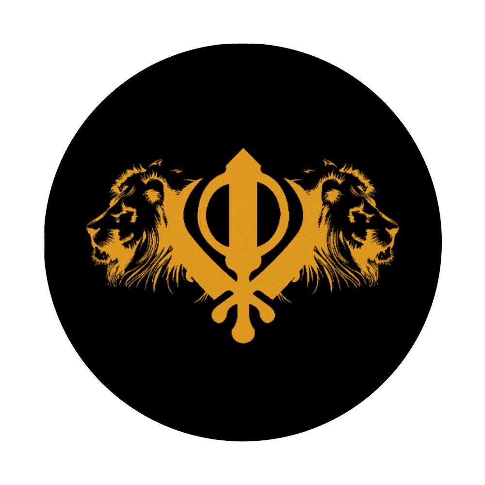 Khanda Lion Wallpaper