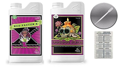 Amazon.com : Advanced Nutrients Bud Factor X and Voodoo Bundle with ...