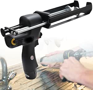 GBHJJ Cordless Caulking Guns, Battery Operated Caulk Gun w/3000m0AH ...