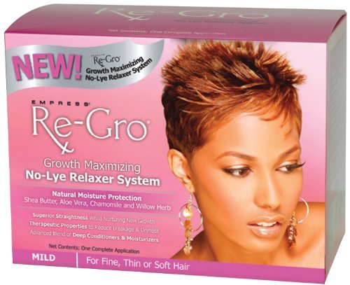 Amazon.com : Empress Re-Gro Growth Maximizing No-Lye Relaxer System ...