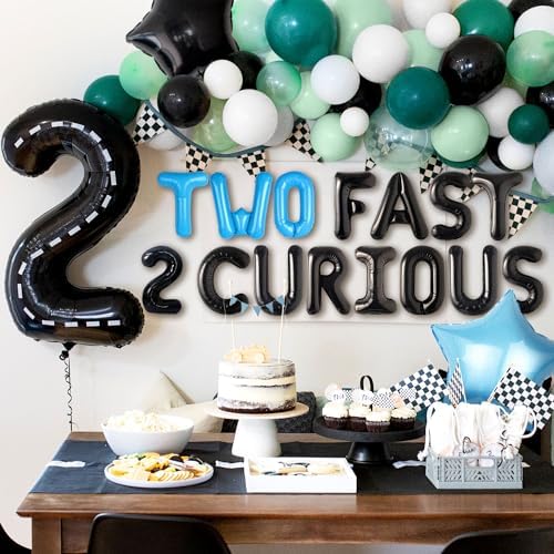 Amazon.com: JeVenis Blue Two Fast 2 Curious Decoration Two Fast ...