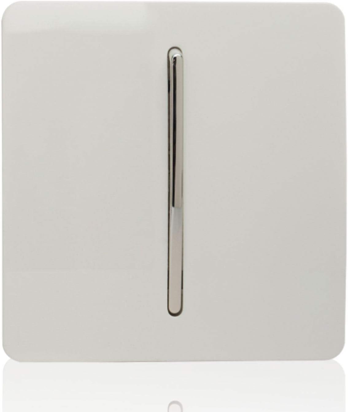 Trendi 1 Gang 1 Way Artistic Modern Glossy 10 Amp Rocker Tactile Light ...