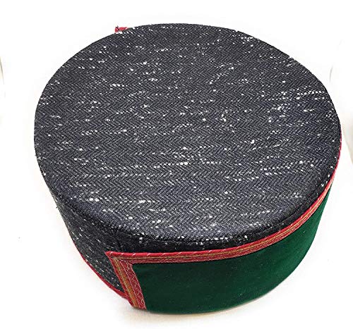 Indira kinnouri Green Woolen Cap - Traditional Pahadi Topi… : Amazon.in ...