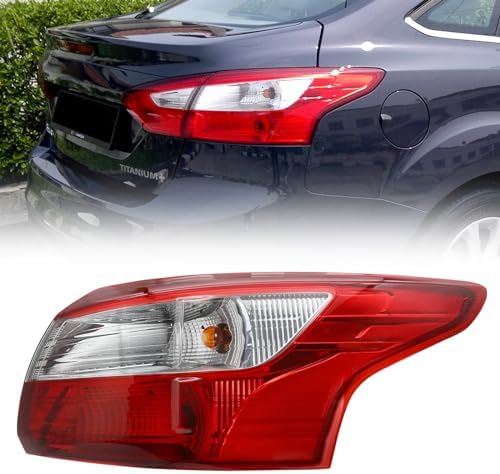 Amazon.com: Tail Light Assembly For 2012 2013 2014 Ford Focus Sedan ...