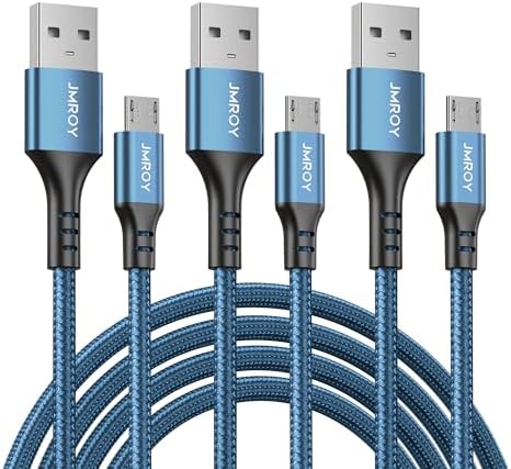Amazon.com: TALK WORKS Micro USB Cable 6ft Long Android Cell Phone ...