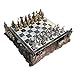 Amazon.com: 17" Fantasy Good Vs. Evil 3D Chess Set, Bronze & Silver ...
