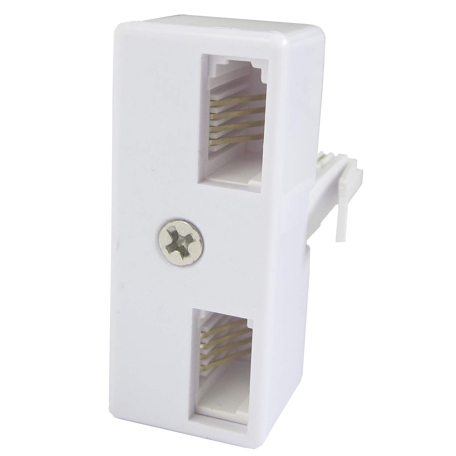 2 Way Port Bt Telephone Socket Double Adapter Splitter Twin ...