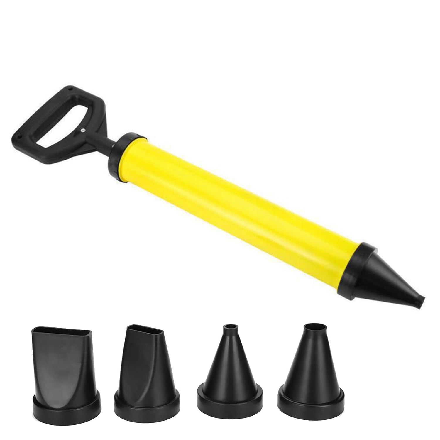 Grout Mortar - Grout Caulking Hand Tool Pump with 4 Different Nozzles ...