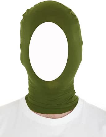 Amazon.com: Chendvol Open Face Zentai Hood Mask Halloween Masks ...