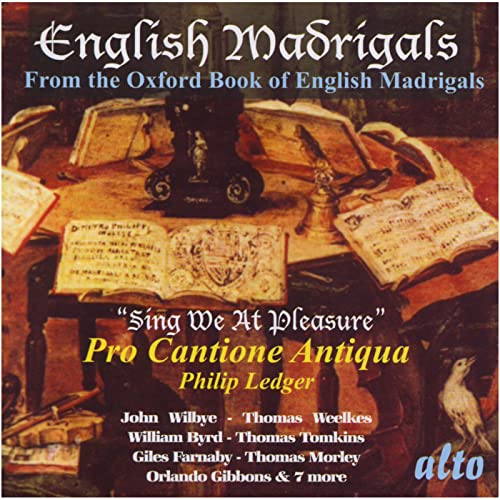 Amazon.com: Various: English Madrigals, Sing We At Pleasure : Pro ...