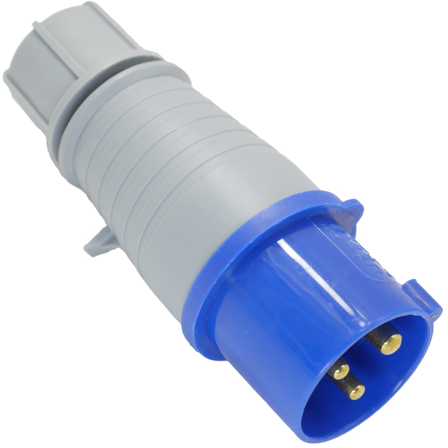 Casoter 16A 240V 3-Pin Weather Proof Industrial Plug, Conform to ICE309 ...