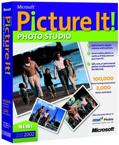 Microsoft Picture It Premium 2002 CD : Amazon.de: Software
