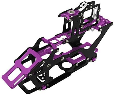 Amazon.com: Rakon CNC AL and CF Main Frame Set - Blade 230 S Purple ...