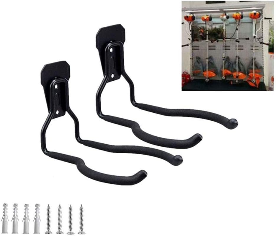mkki Garden Power Tool Hanger String Trimmer Hangers Garage Wall Hooks ...