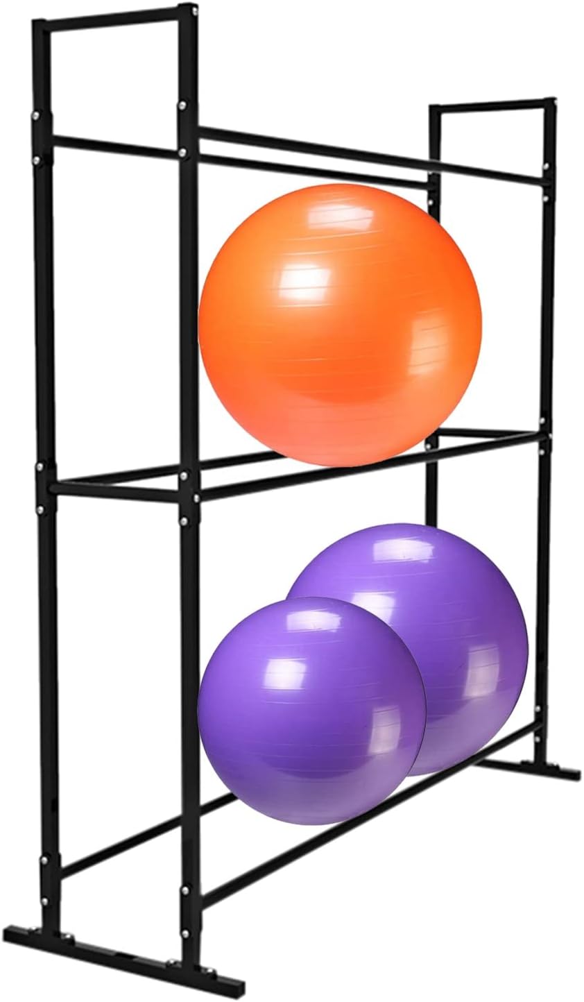 Yoga Ball Exercise Ball Black 2/3 -Tier Exercise Yoga Ball, Commercial ...