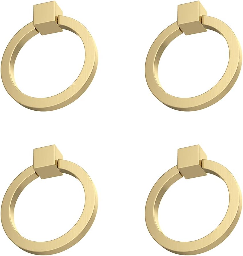 Small Ring Pull - Satin Nickel - Amazon.com