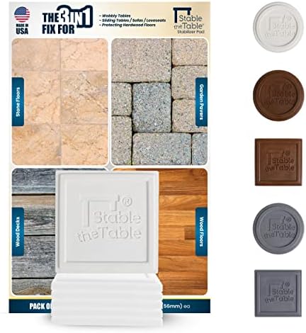 Amazon.com: Stable The Table-12 Pack, Walnut Square/Multi-use Furniture ...