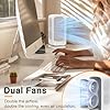 Amazon.com: Rychi 8000mAh Battery Operated Tower Fan, 45/90 Oscillating ...
