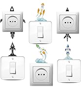 Amazon.com: AHANDMAKER 6 Types Musician Silhouette Creative Switch ...