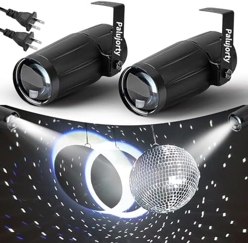 Amazon.com: Pin Spot Light 2 Pack, Palujorty 10W Pinspot Light Plug in ...