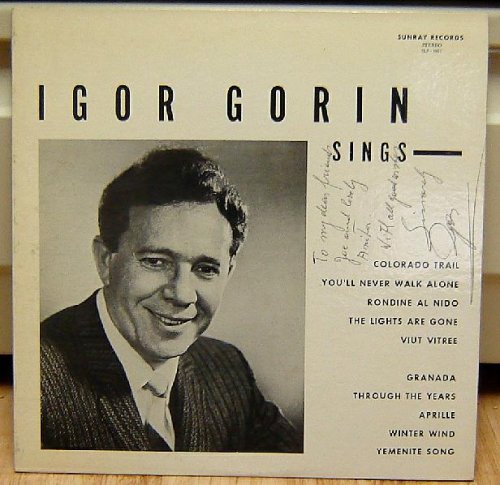 IGOR GORIN - SINGS - Amazon.com Music