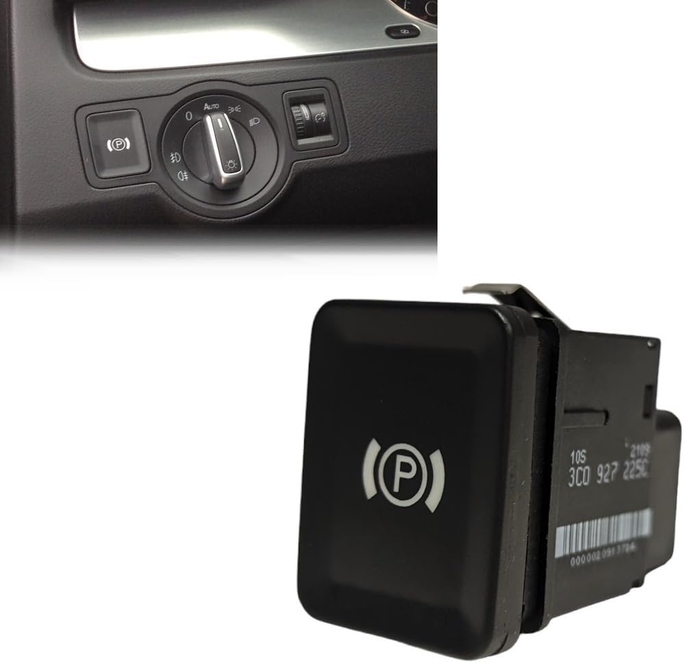 Parkbremse Schalter für VW Passat 3C B6 CC Handbremse Taster 3C0927225B ...
