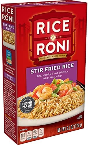 Amazon.com : Rice-A-Roni Fried Rice and Vermicelli Mix, (Packaging May ...