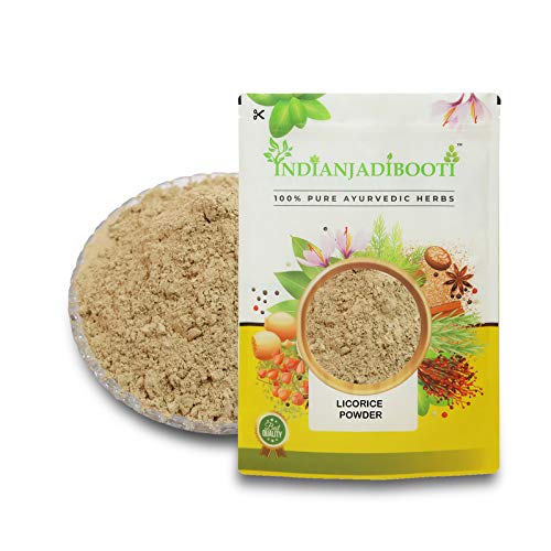 IndianJadiBooti Mulethi Powder - Licorice Root Powder - Yashtimadhu ...