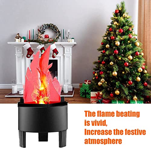 Snapklik.com : 3D Fake Fire Flame Lamp, 110V Electric Artificial Flames ...