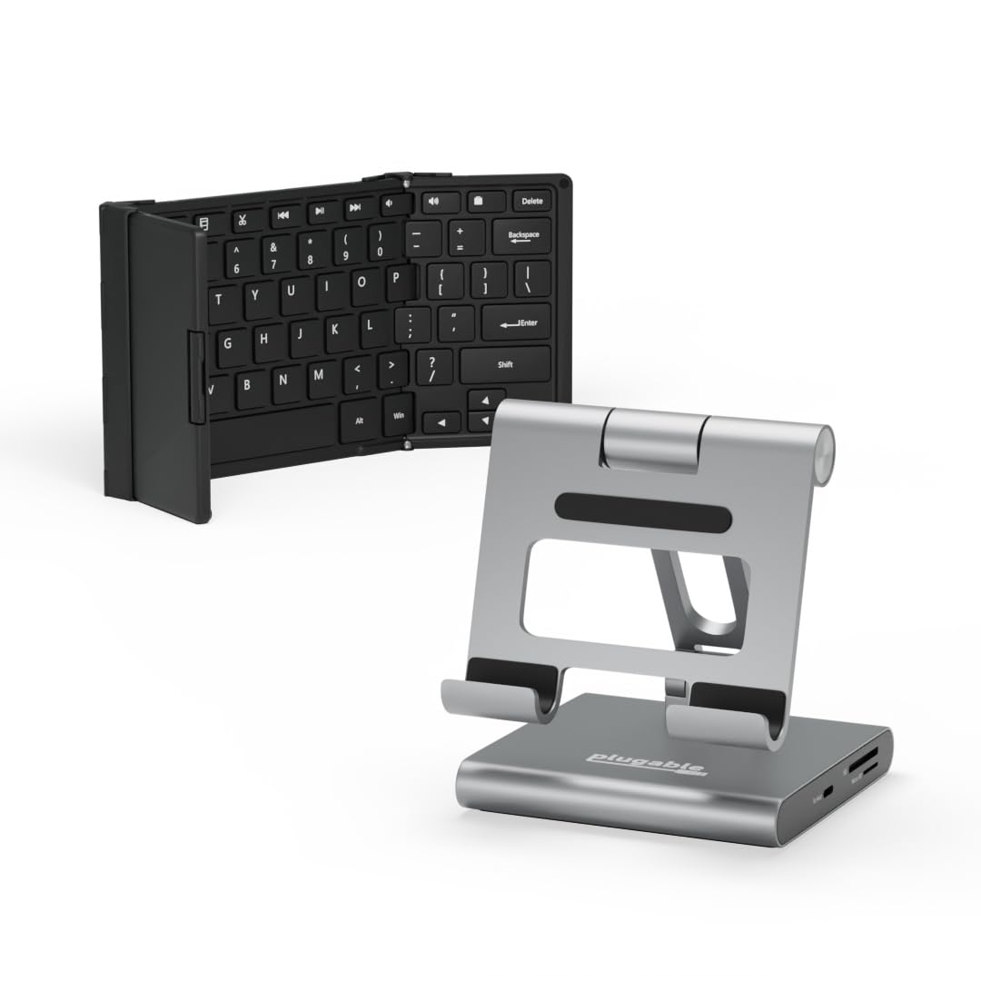 Amazon.com: Plugable 8-in-1 USB C 100W Pass-Through Charging Hub for ...