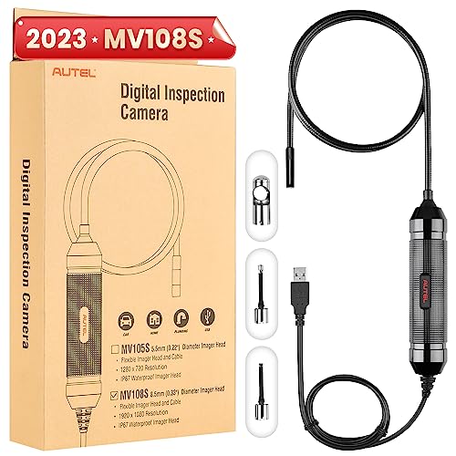 Autel MaxiVideo MV108S Digital Inspection Camera, 2MP 1920x1080 ...
