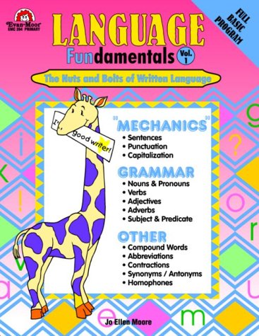 Language Fundamentals Volume 1: Moore, Jo Ellen: 9781557993786: Amazon ...