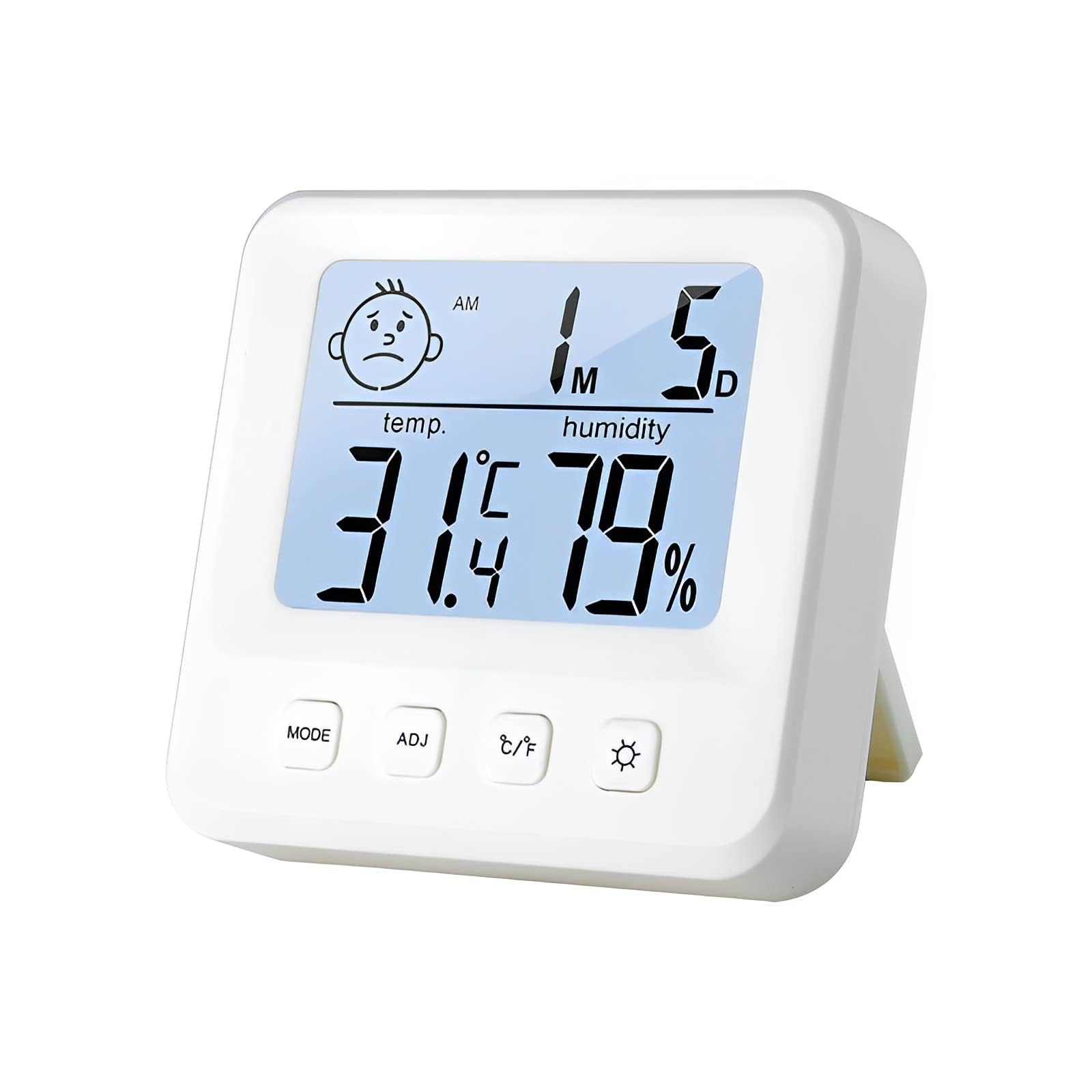 Mumoo Bear Digital Hygrometer Indoor Thermometer Room Thermometer and ...