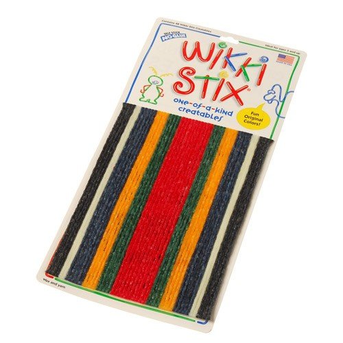 Amazon.com: Wikki Stix 48 Bendable Sticks in 6 Colors : Arts, Crafts ...