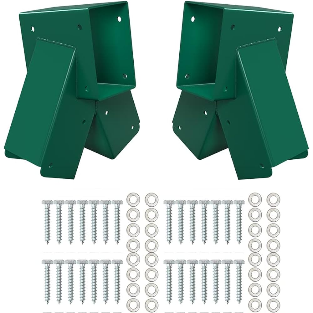 $8/mo - Finance 2 Swing Set Brackets, Wooden Swing Hardware Bracket ...