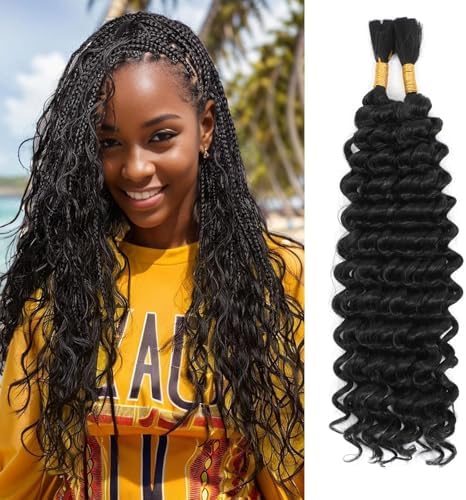 Amazon.com : Boho Hair for Braiding Mix Synthetic Human Braiding Hair ...