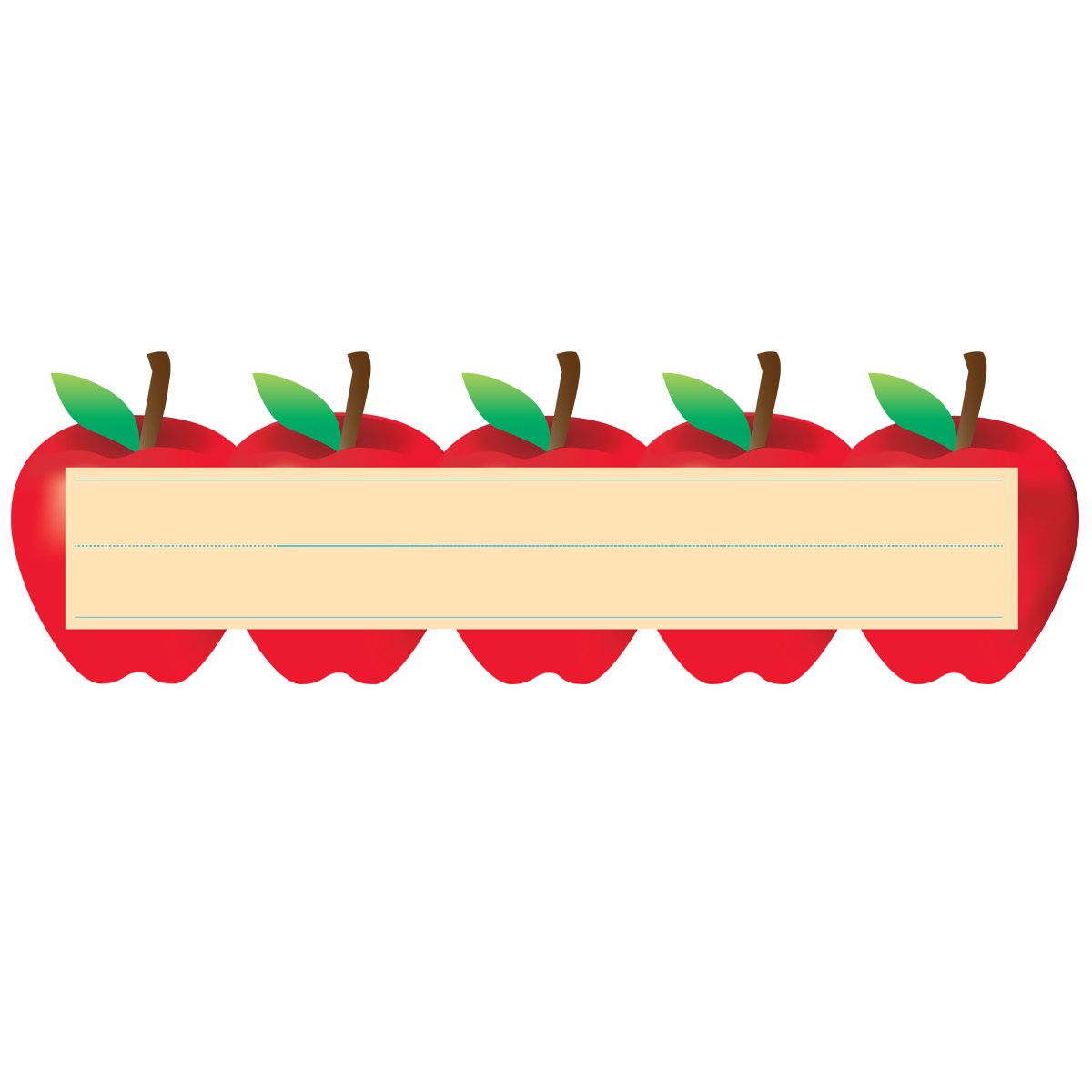 Teacher Apple Border