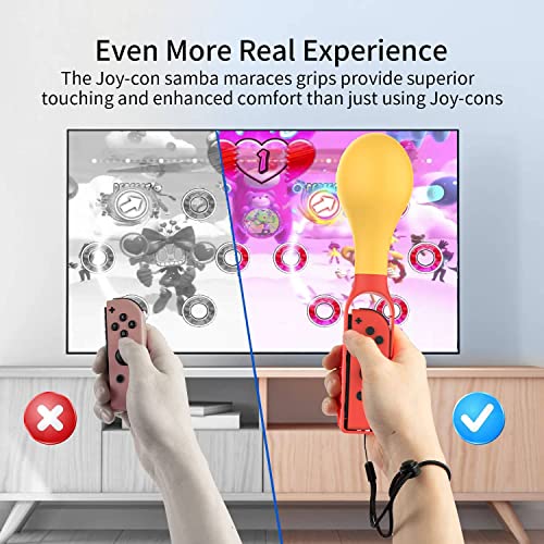 for Switch Samba de Amigo: Party Central, 【2023 2Pack】Switch Controller ...