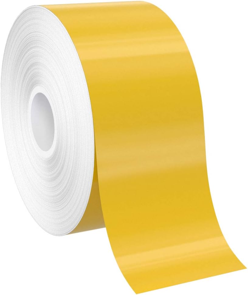 Amazon.com: SafetyPro 2"x150' Yellow Premium Vinyl Labeling Tape, for ...