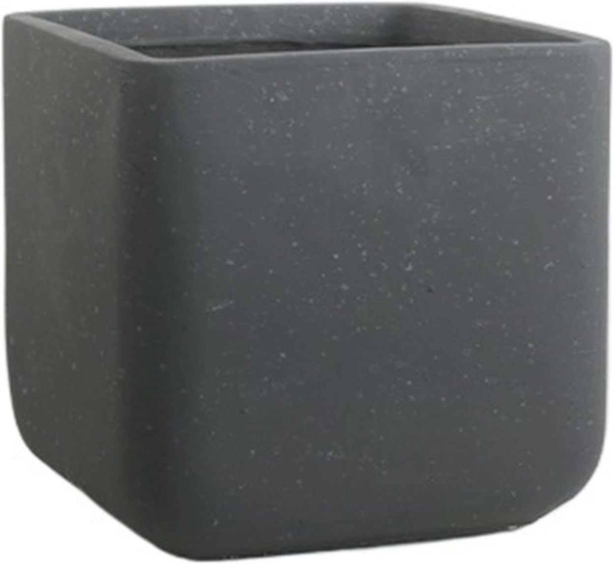 Amazon.com: Plant Pots Square Rounded Corners Multi-Point Pattern ...