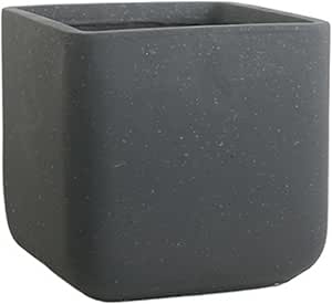 Amazon.com: Plant Pots Square Rounded Corners Multi-Point Pattern ...