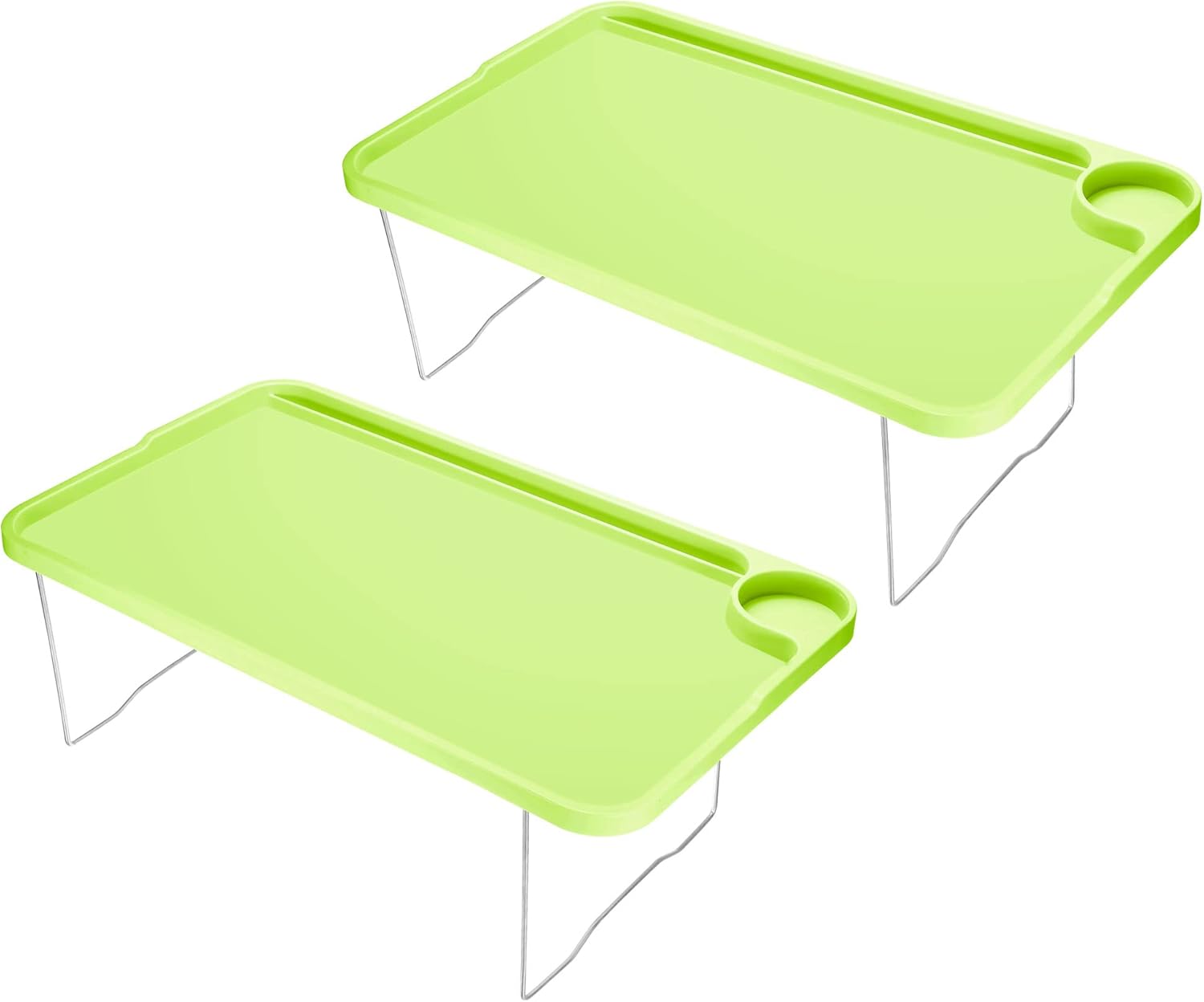 Amazon.com - PATIKIL Breakfast Tray Table, 2 Pack Bed Trays with ...